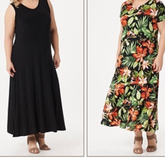 Attitudes by Renee | Dresses | Attitudes By Renee Como Jersey 2 Maxi ...
